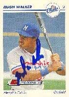 Amazon.com: Hugh Walker Memphis Chicks - Royals Affiliate 1991 Line ...