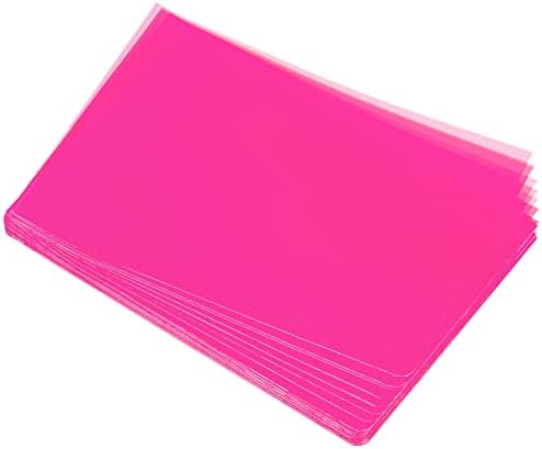 Amazon.com : PATIKIL L Type Folders 36 Pack A4 Plastic Clear Document ...