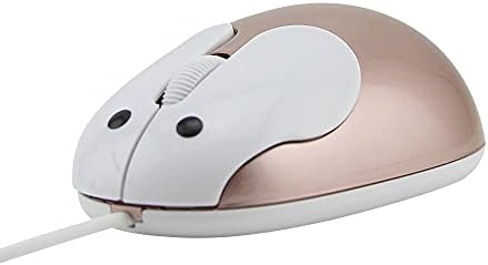 Mini Optical Wired Ergonomic Mouse Cute Animal Rabbit Shape Optical ...