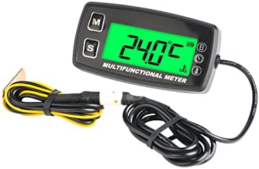 Amazon.com: Runleader Digital LED Engine Hour Meter,RPM &Temperature ...