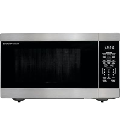 SHARP ZSMC2266HS Oven with Removable 16.5" Carousel Turntable, Cubic ...