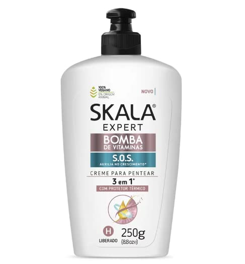 Amazon.com : Skala - Expert - Creme Pra Pentear 3 em 1 Bomba de ...