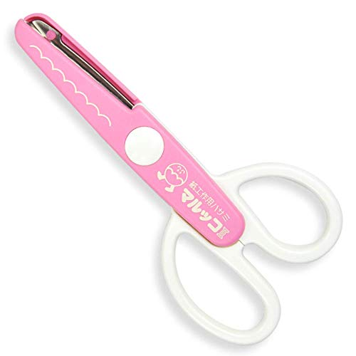 Snapklik.com : Japanese Kids Craft Scissors For Age 4-8, Extra Safe ...