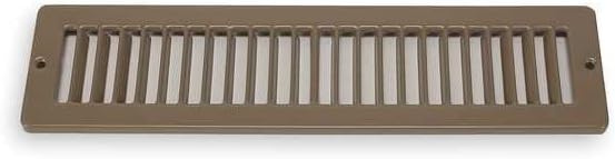 Toe Space Grille, 2 X 12, Brown, Steel - Amazon.com