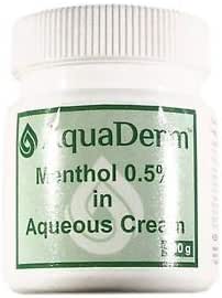 Menthol 0.5% in Aqueous Cream 100g : Amazon.co.uk: Beauty