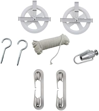 Amazon.com: Strata Clothesline Outdoor Super Heavy Duty Kit - 150 Feet ...