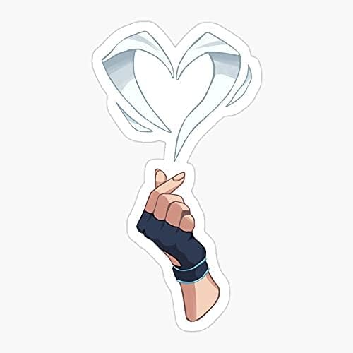 Amazon.com - Jett Video Pack Valorant Heart Fingers Hand Korean Game ...