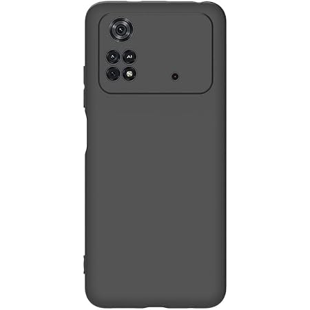NoWide Back Cover Case for Poco M4 Pro 4G, Silicone Shockproof Phone ...