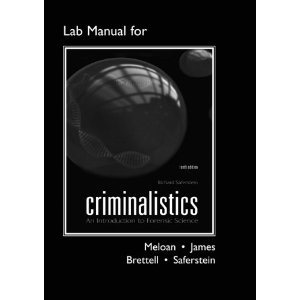 Criminalistics An Introduction To Forensic Science: Saferstein, Richard ...