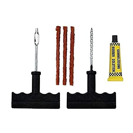 SSM Mart Tubeless Tyre Puncture Kit Emergency Flat Tire Puncher Repair ...