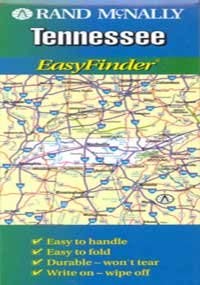 Rand McNally Tennessee Easyfinder Map: Rand McNally and Company ...
