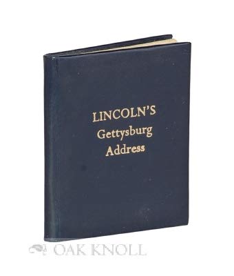 LINCOLN'S GETTYSBURG ADDRESS: Abraham Lincoln, Unknown Author: Amazon ...