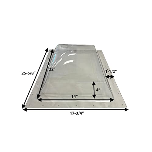 RV Outer Skylight- 14x22 Clear at RVREE