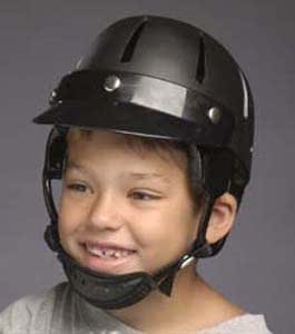 Amazon.com: Deluxe Hard Shell Helmet - Black, small : Sports & Outdoors