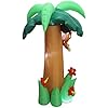 Amazon.com: 6 Foot Tall Jumbo Summer Party Inflatable Palm Tree with ...