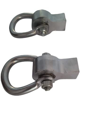 Shivansh Engineering Heavy-Duty Hanging Silver Hook for Swing/Jhula ...