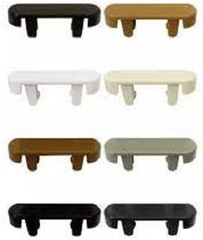 18 x PVC Window Drain Caps Weep Hole Drainage Covers uPVC Double ...