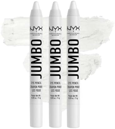 Amazon.com : Nyx Jumbo Eye Pencil 604 Milk 3pack : Eye Liners : Beauty ...