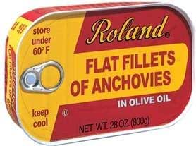 Amazon.com : Anchovy Fillets in Olive Oil (Roland) 28oz (793g ...
