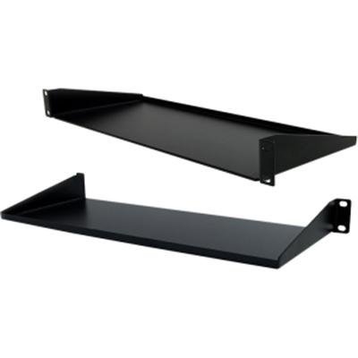 StarTech.com 1U 7in Depth Universal Fixed Rack Mount Shelf - 33lb ...