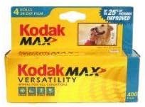 Amazon.com : Kodak Gold 400 ISO 400, 35mm, 24 Exposures, Color Negative ...