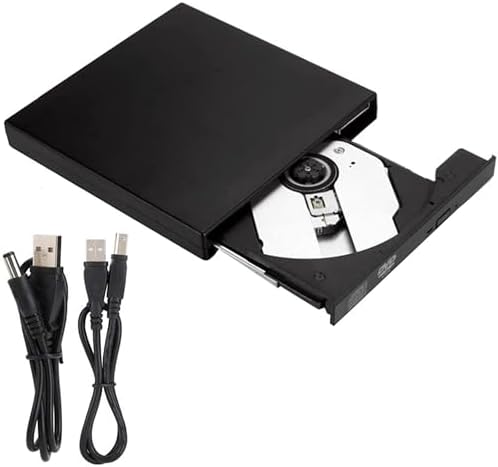 External CD/DVD Drive for Laptop, USB CD Burner +/-RW ROM Portable DVD ...