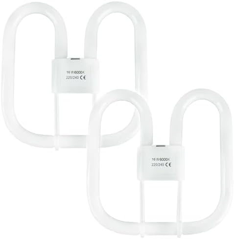 16W GR10Q Compact Fluorescent Lamp，4 Pin Light Bulbs Cold White 6000k ...