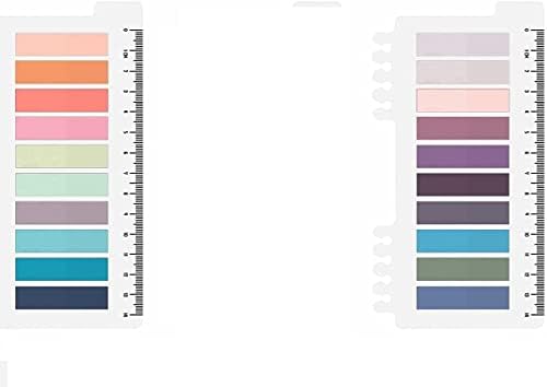 HASTHIP® Sticky Tabs 60 Colors Sticky Tabs 600pcs Index Tabs Sticky ...