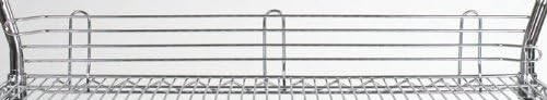 Amazon.com: Omega Products Corporation 48" Chrome Wire Shelf Ledge