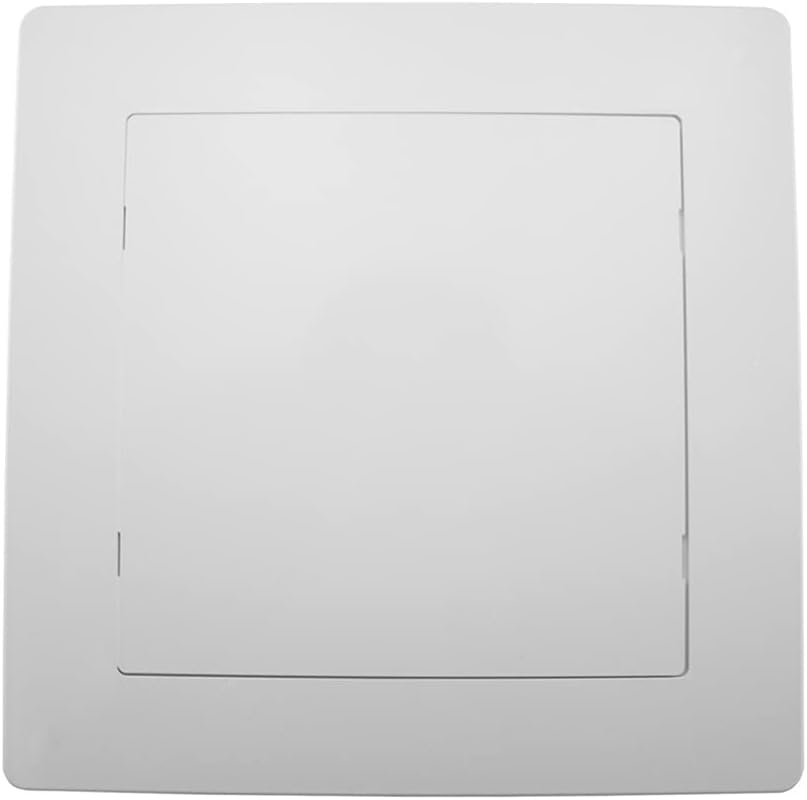 Jones Stephens 8" x 8" Snap-Ease White Plastic Access Panel