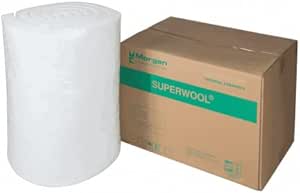 SUPERWOOL BLANKET, materassino in fibra ceramica 607, spessore 50 mm, densità 96 kg/m3 ...