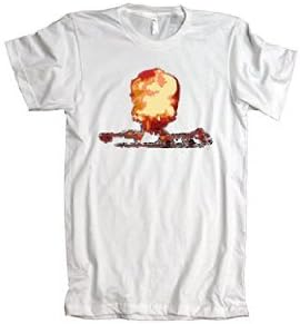 Amazon.com: Volcano Eruption Natural Disaster American Apparel T-Shirt ...