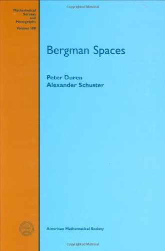 Buy Bergman Spaces (Mathematical Surveys and Monographs) Book Online at ...