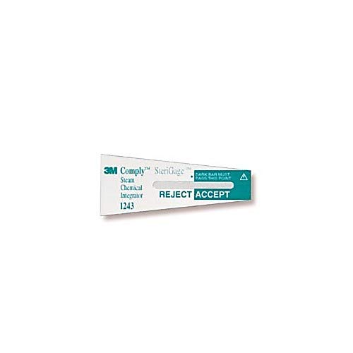Amazon.com: 3M Health Care MMM 1243A500 Comply SteriGage Chemical ...