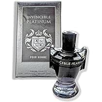 Amazon.com : INVINCIBLE PLATINUM men's cologne 3.4oz spray : Beauty ...