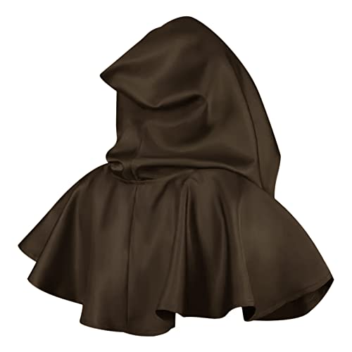 TINAYAUE Medieval COS Costumes Halloween Grim Reaper Cloak Hood Cape ...