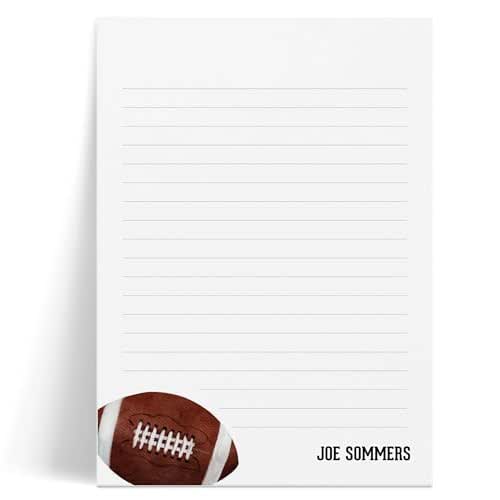 Amazon.com: Personalized Notepad, Sports Inspired Notepad, Sports ...