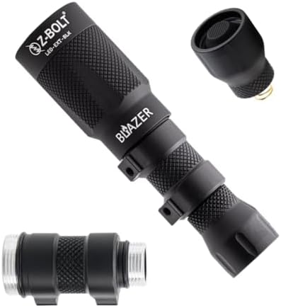Amazon.com: Z-Bolt® Blazer 65000 Candela LED Tactical Flashlight, 3.7V ...