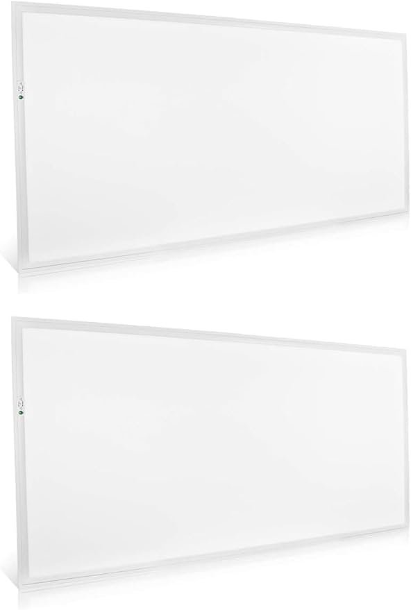 LED ENERGY PLUS 2X4 LED Flat Panel Light with Emergency Battery Backup ...