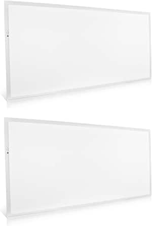 LED ENERGY PLUS 2X4 LED Flat Panel Light with Emergency Battery Backup ...