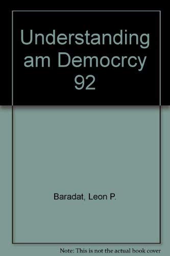 Amazon.com: Understanding American Democracy: 9780060404789: Baradat, Leon P.: 圖書