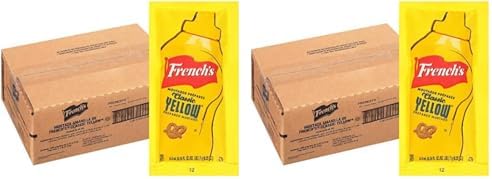 Amazon.com : French's Classic Yellow Mustard Packets, 500 count - One ...
