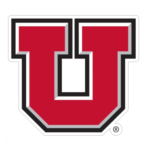 Amazon.com: University of Utah Block U vinyl window sticker (2 x 2.2 ...