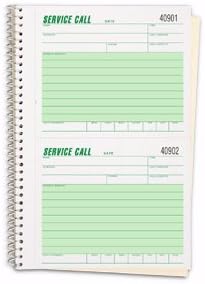 EGP Service Call Book - 1 pack of 3 Books, 5 5/8" x 8 1/2": Amazon.com ...