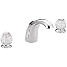 Moen 4902 Two-Handle Roman Tub Faucet, Chrome - Double Handle Utility ...