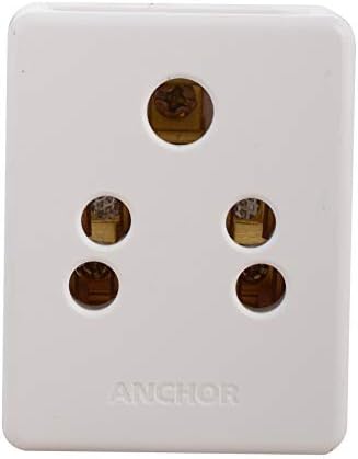 Anchor by Panasonic Pilot 16A 3 Pin Multiplug Adapter with Universal ...