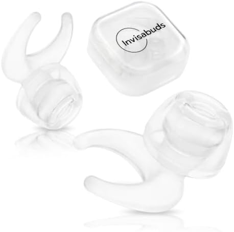 Amazon.com: Invisabuds Clear Ear Plugs for Noise Reduction – Super Soft ...