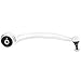 Amazon.com: Bison Performance Front Passenger Right RH Lower Rearward Forged Aluminium ...