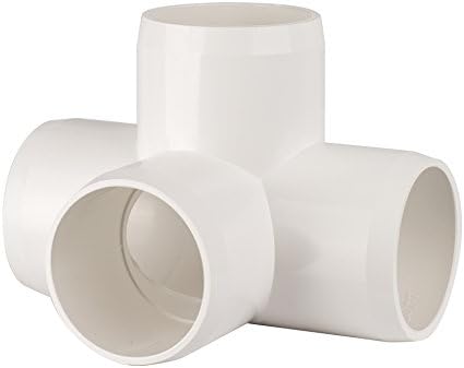 Amazon.com: PVC- Adjustable joint fitting 1" 5-Way (Furniture Grade ...
