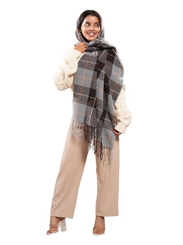 Scarf for Women Pashmina Feel, Women's Body Wrap, Lightweight Woolen ...